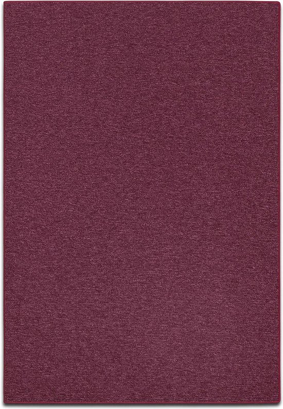 Karat Vloerkleed - Tapijt - London - Donkerrood - 200 x 400 cm | bol.com