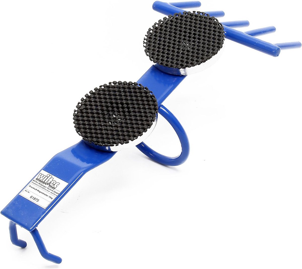Magneethouder max. 9 kg draagvermogen voor metalen vlakken druklucht ...