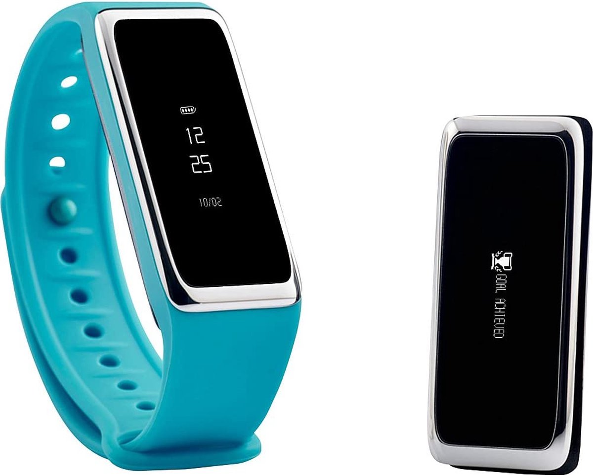 ZeFit2 Activity Tracker (Turquoise/Zilver) | bol
