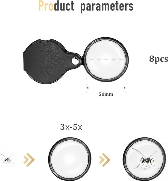 Vergrootglas – Magnifier – Loep – Duurzaam | bol