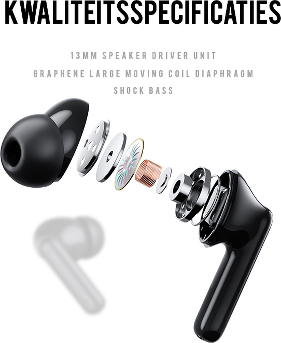 Pods Pro - A50 Pro Air - Earbuds - In-Ear Pods - Draadloze Oortjes ...