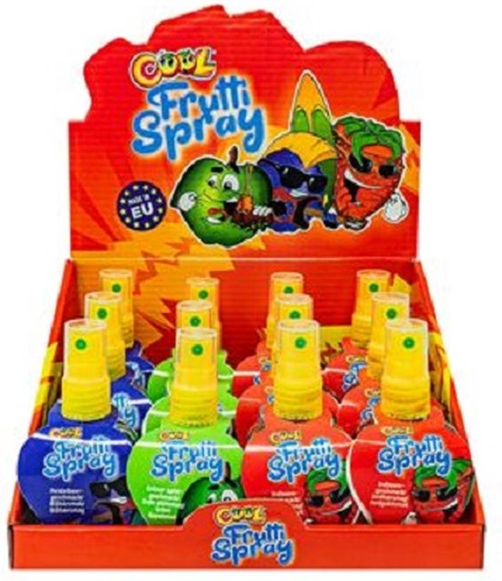 Cool Frutti Spray 12 verpakkingen van 50 ml - 600 ml doos | bol.com
