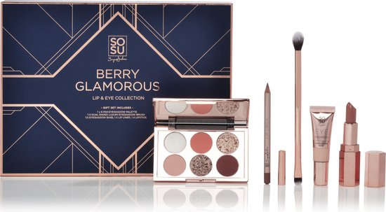 SOSU by SJ - Berry Glamorous Gift Set - Oogschaduwpalette - Geschenkset ...