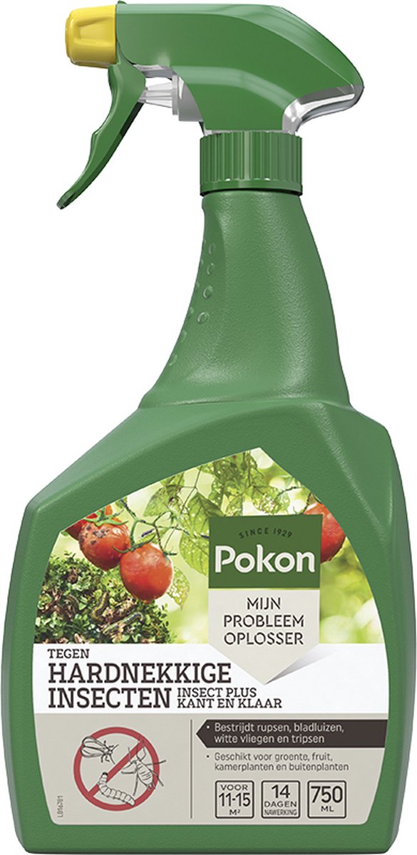 Pokon Tegen Hardnekkige Insecten - Insect Plus Spray - 750ml - Insecten ...