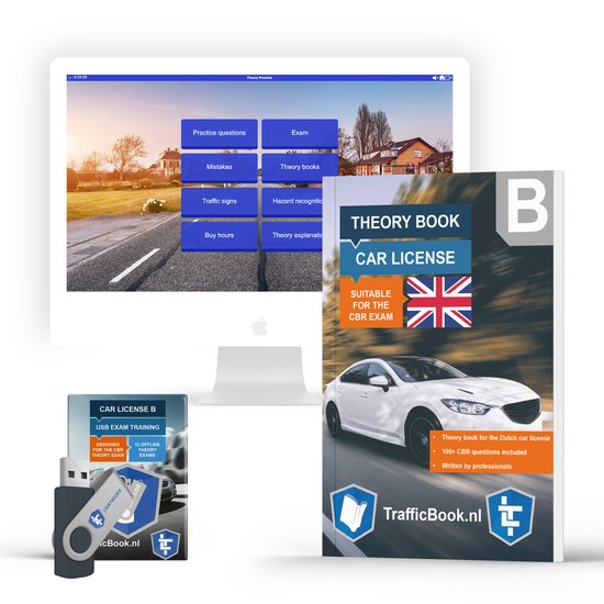 Car Theory Book 2023 Driving License B with Practise USB - Auto ...