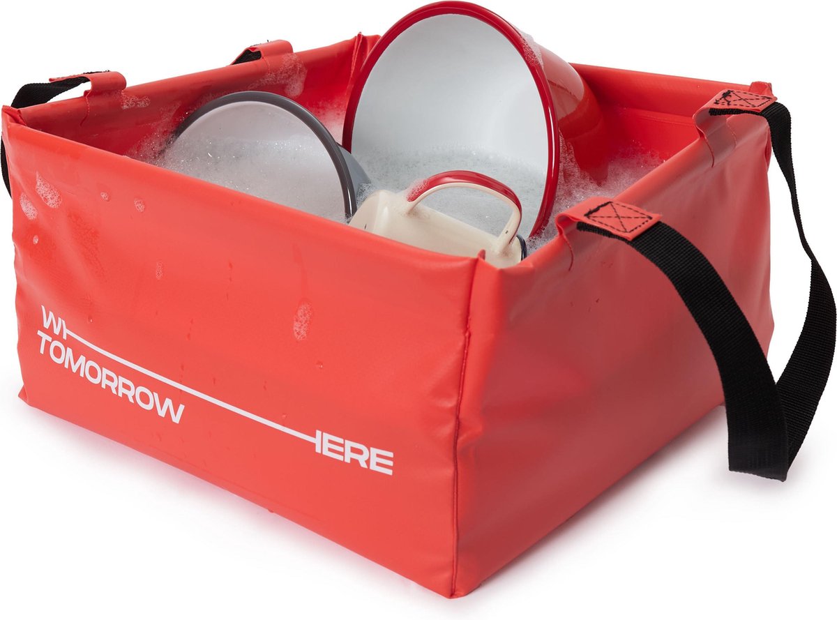 Lumaland / WhereTomorrow camping-spoelbak PVC camping-wasbak outdoor ...