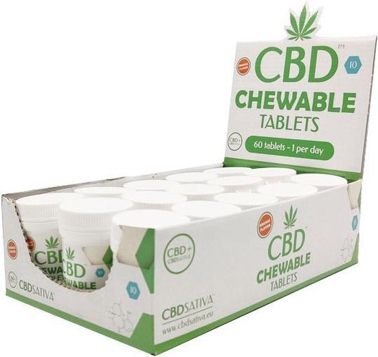 CBD Chewable Tablets - CBD Kauwtabletten met een heerlijke ...