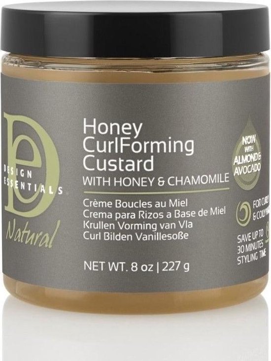 Design Essentials Natural Honey Curlforming Custard 227 g | bol