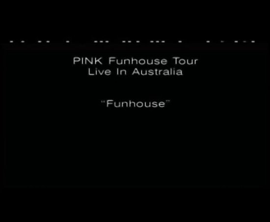 Funhouse Tour: Live In Australia, Pink | CD (album) | Muziek | bol