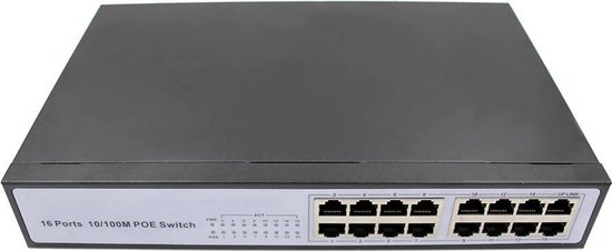 16 poorts POE SIP Switch module | bol