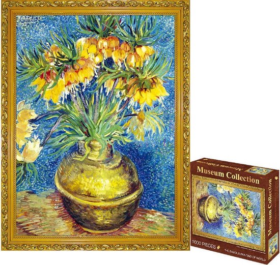 Museum Legpuzzel ‘Fritillary Flower’ Puzzel 1000 Stukjes Volwassenen ...