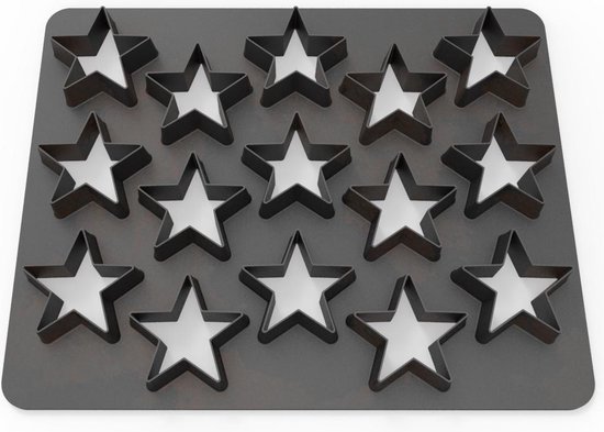 Dekofee Polycutter ster Uitsteker voor Fondant | Rolfondant | Bakken ...