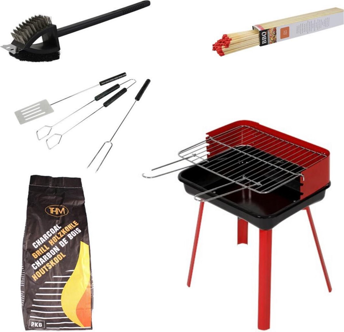 Complete BBQ Set - Barbeque - BBQ - Set - Inclusief Gereedschapsset ...