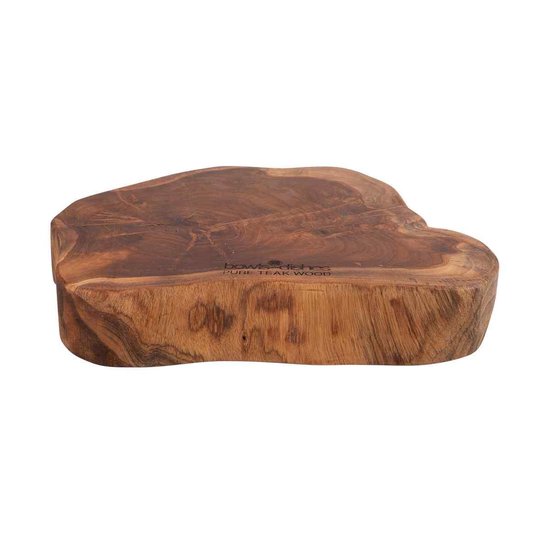 Pure Teak Wood Boomstam 30 t/m 35 cm - Cadeau tip! | bol.com