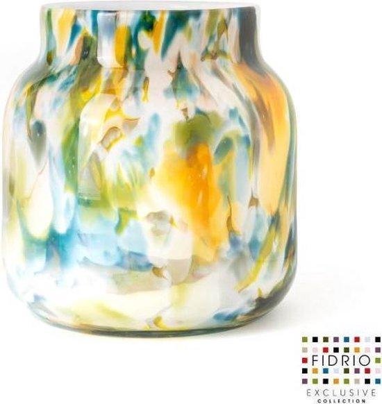 Design vaas Bloom - Fidrio COLORI - glas, mondgeblazen - hoogte 20 cm | bol
