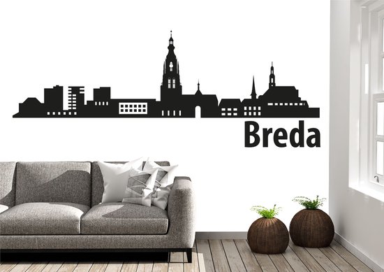 Breda Skyline Muursticker | bol.com