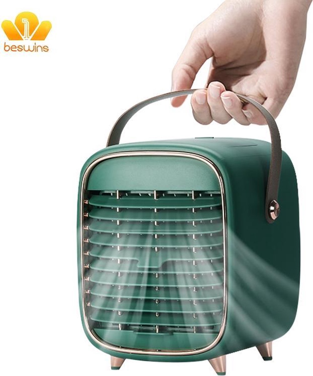 Mini Airco Groen - Luxe Retro Mini Aircooler - Arctic Air - USB Airco ...