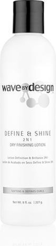 Wave by Design Define & Shine Dry finishing Lotion- 2 in 1 - 454 g ...