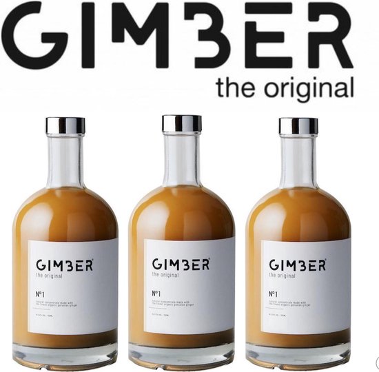 Gimber Concentraat - 3 x 700 ml | bol
