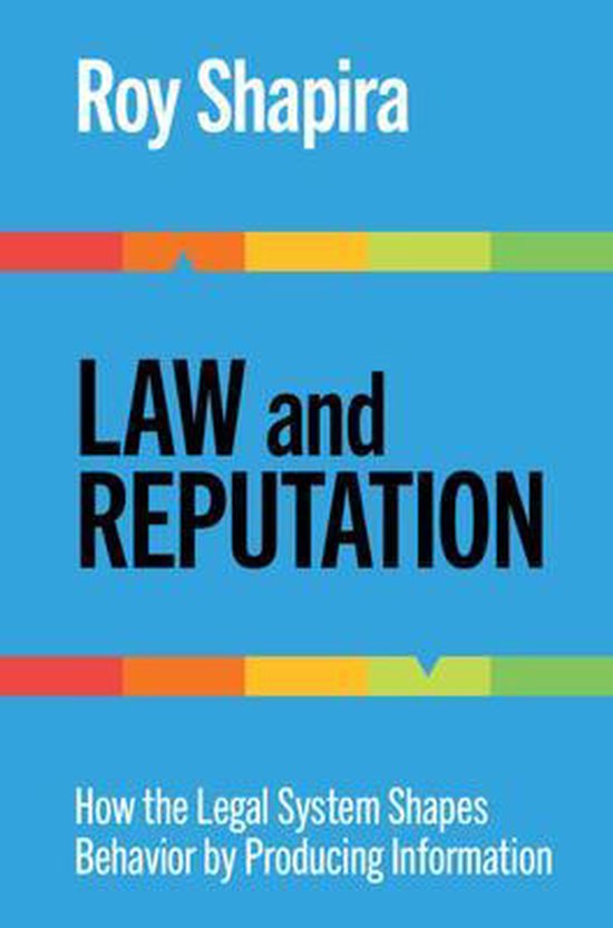 Law and Reputation | 9781107186507 | Roy Shapira | Boeken | bol.com