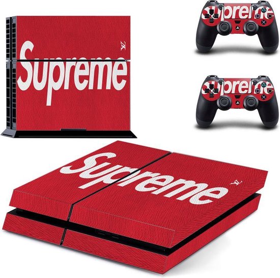 PS4 Supreme Console en Controller skin - sticker set | bol.com