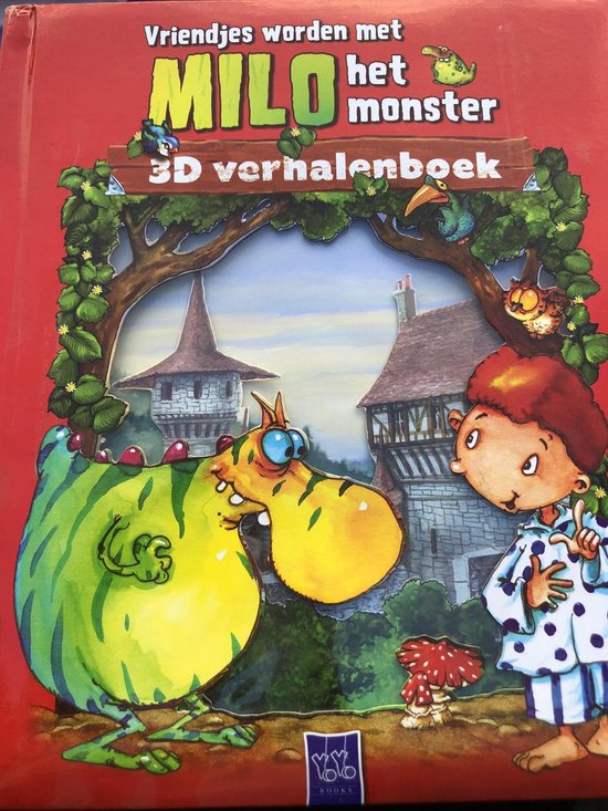 Vriendjes worden met Milo het monster - 3D verhalenboek, Yo-Yo Books ...