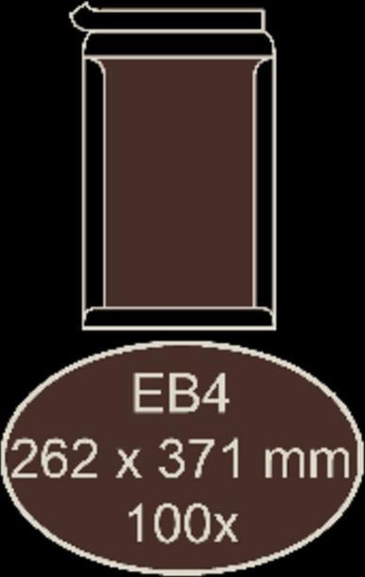 Envelop Quantore bordrug EB4 262x371mm zelfkl. wit 100stuks | bol.com