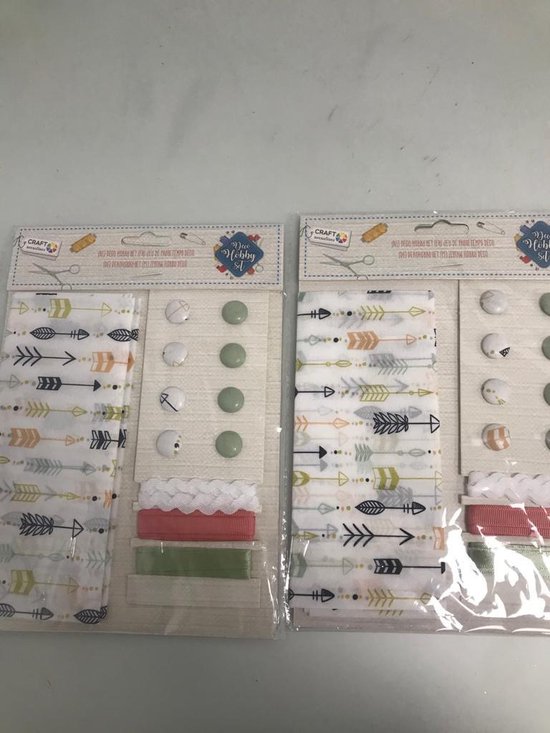 Hobby set decoratie - 2 stuks | bol.com