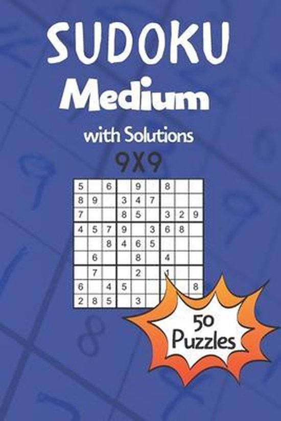 Sudoku Medium with solutions 9x9 | 9798642065396 | Boeken | bol.com