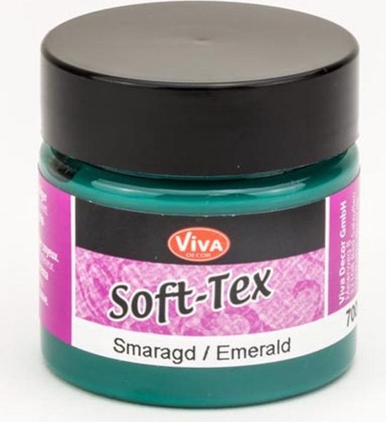 Soft Tex Smaragd | Viva Decor | bol.com