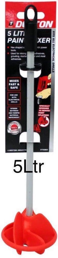 Dekton Verf Mixer 30 cm lang | bol