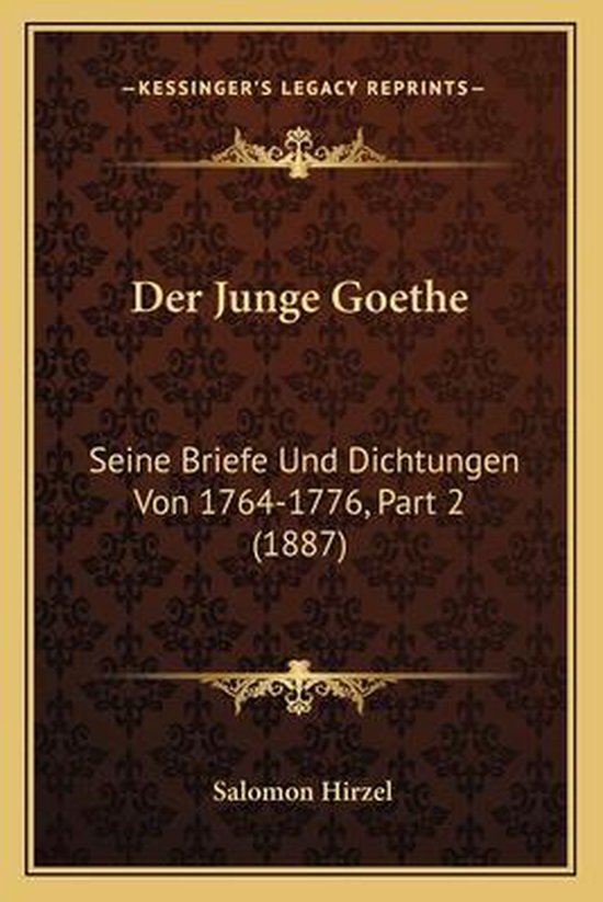 Der Junge Goethe | 9781167701047 | Boeken | bol