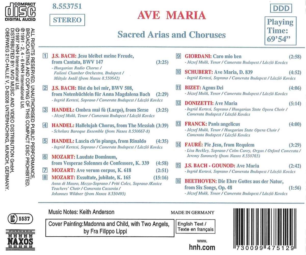 Various Artists - Ave Maria (CD), Handel | Muziek | bol.com