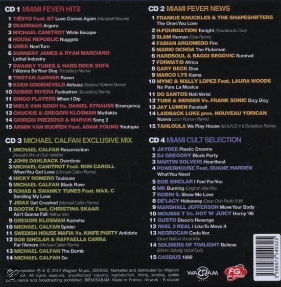 Miami Fever 2012, various artists | Muziek | bol