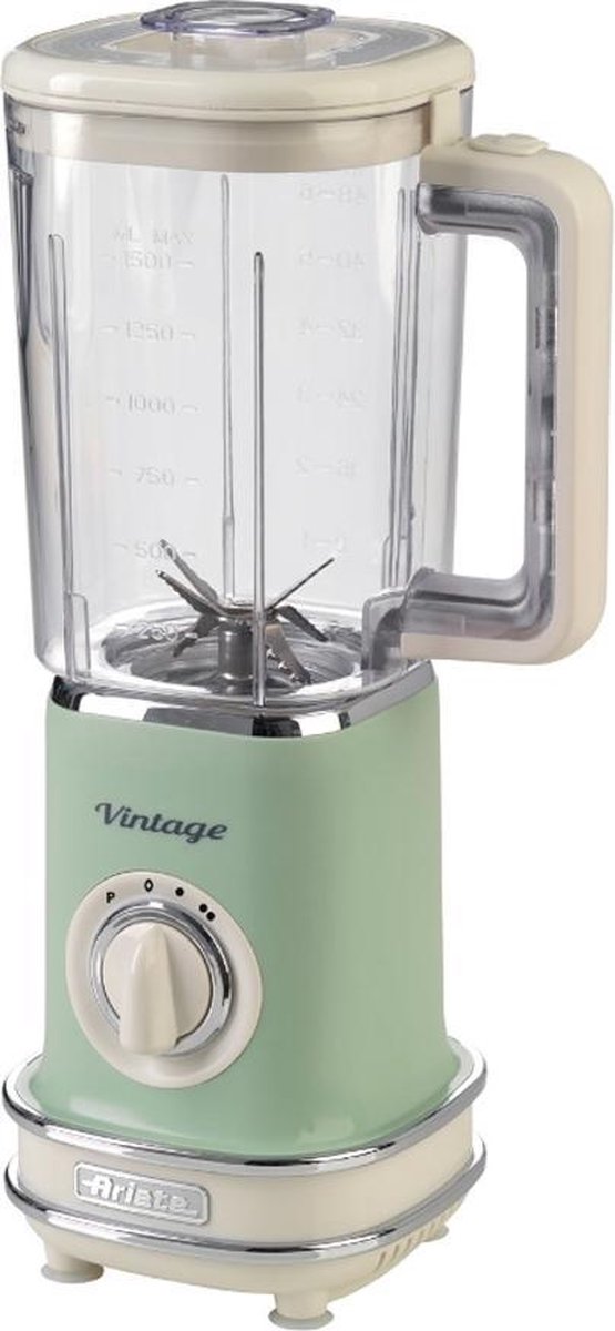 Ariete Retro Blender - 2 Snelheden en Pulse - Groen | bol.com