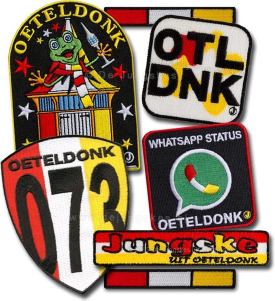 Oeteldonk emblemen voordeelpakket 073 | bol