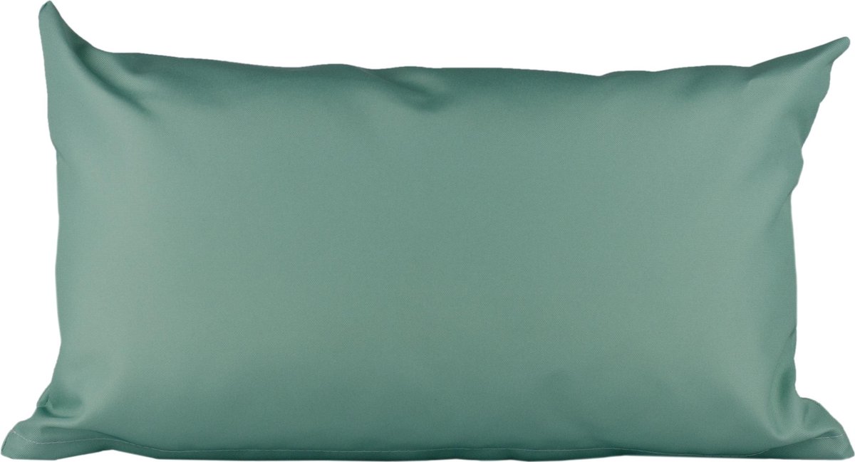 Villa Madelief outdoor kussen groen rechthoek - Buitenkussens - Vinyl ...
