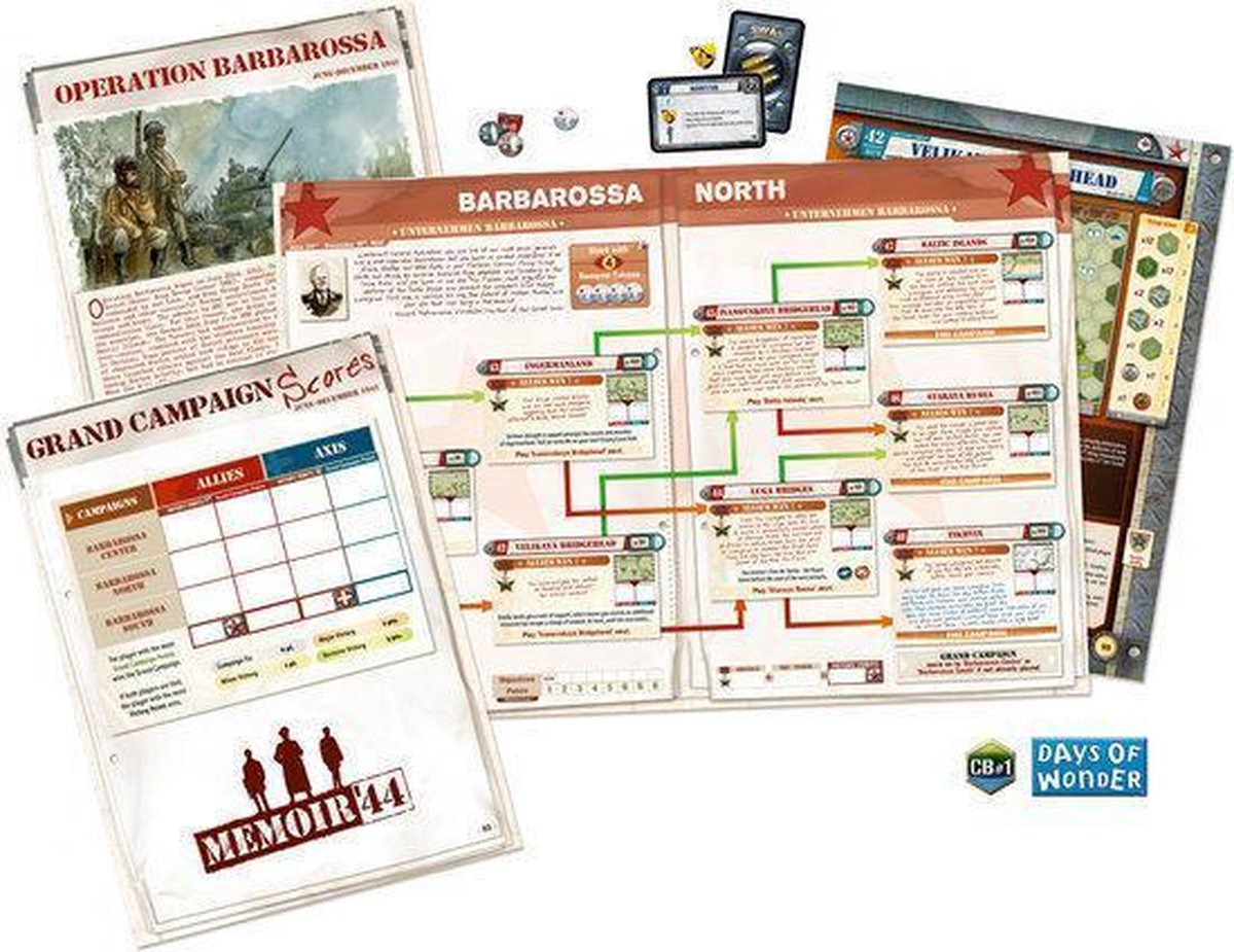 Memoir '44 - Campaign Book Volume 1 | bol.com