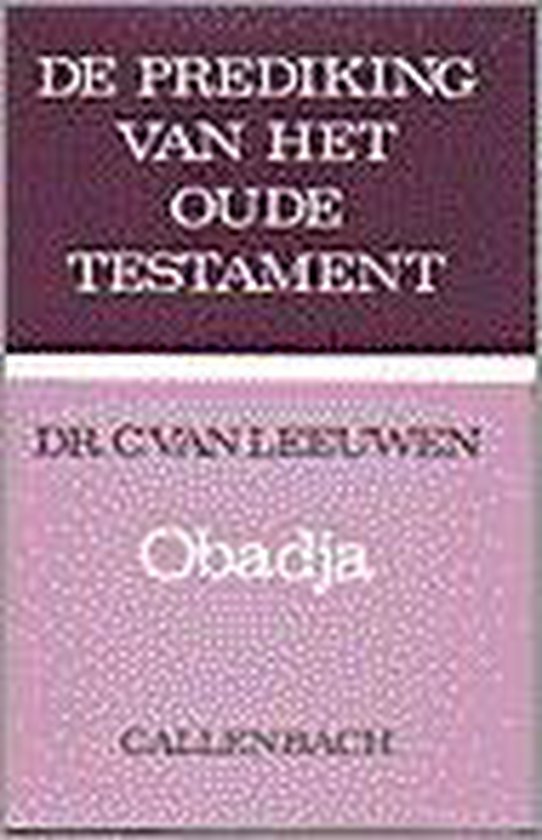 Obadja | 9789026603280 | van Leeuwen | Boeken | bol