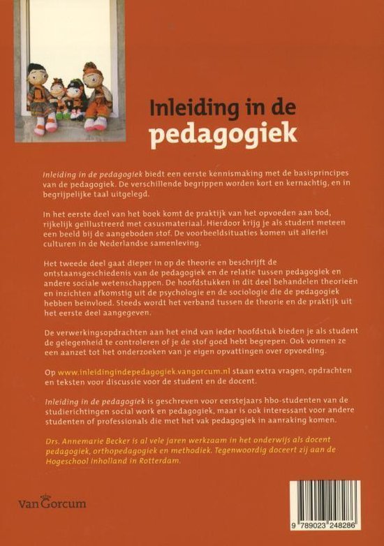 Inleiding in de Pedagogiek | 9789023248286 | Annemarie Becker | Boeken | bol