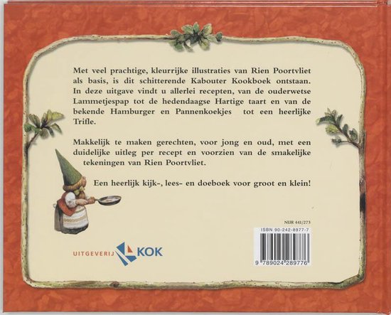 Het Kabouter kookboek, Rien Poortvliet | 9789024289776 | Boeken | bol