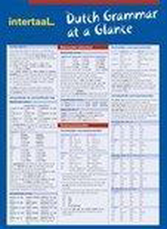 Dutch grammar at a glance | 9789054517764 | Marian Hoefnagel | Boeken | bol