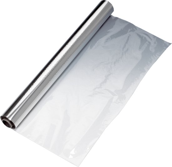 Folie rol opp25mu 50cm x 300mtr transparant - bloemen verjaardag thema ...