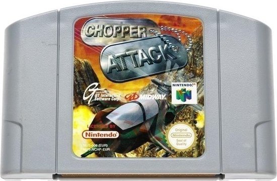 Chopper Attack - Nintendo 64 [N64] Game PAL | Games | bol.com