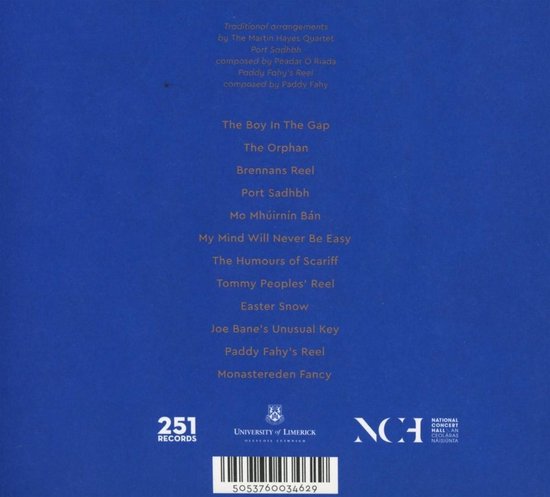 The Blue Room, Martin Hayes Quartet | CD (album) | Muziek | bol