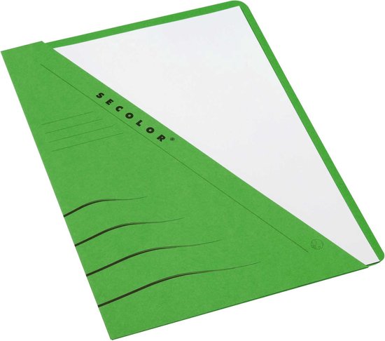 100 Jalema Secolor insteekmappen A4 groen | bol