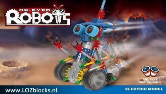 LOZ bewegende robot Wheels | bol.com