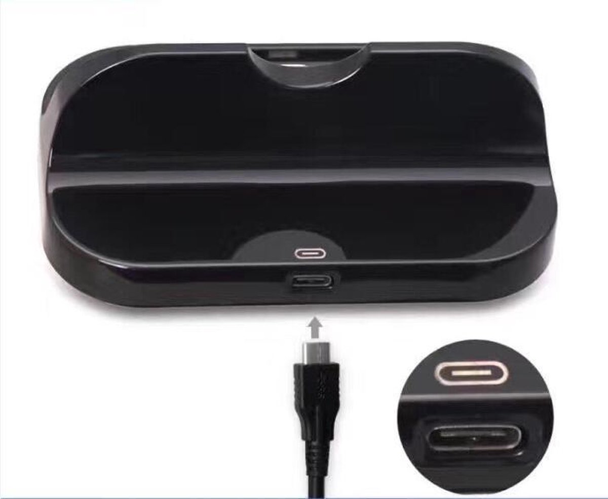 Dock Station Voor Nintendo Switch - Oplader Docking Station - Op Laadkabel - Laadstation | bol.com