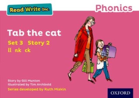 Read Write Inc. Phonics: Pink Set 3 Storybook 2 Tab the Cat ...