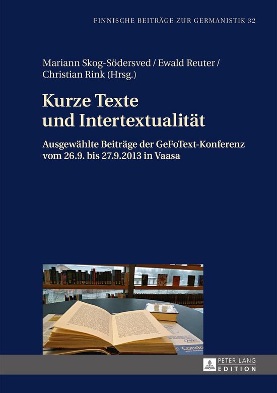 Kurze Texte und Intertextualität (ebook) | 9783653043617 | Boeken | bol.com